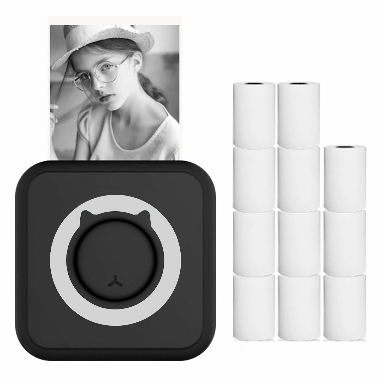 Фотопринтер все в одном Многофункциональный портативный принтер Мгновенный