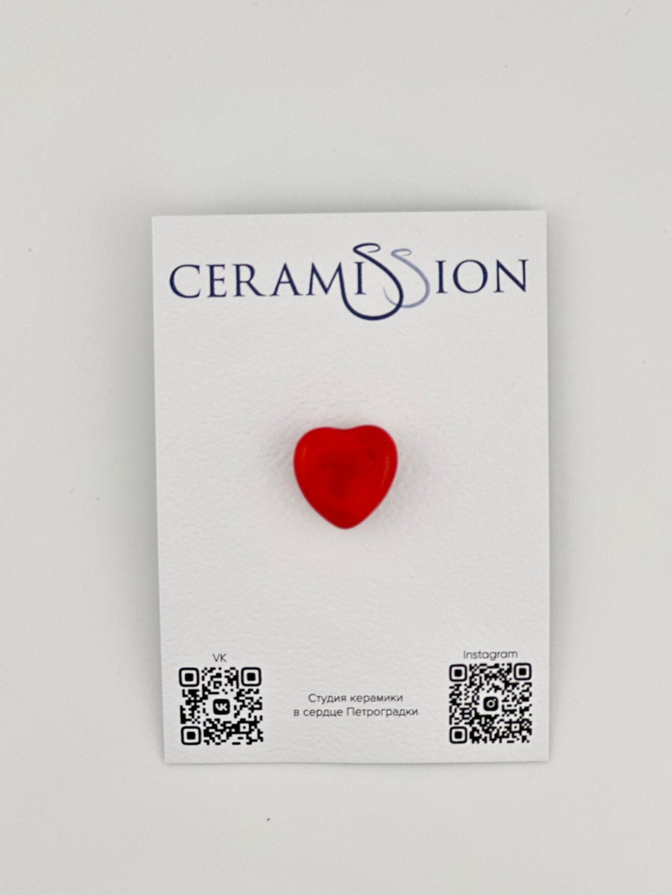 Брошь, керамика