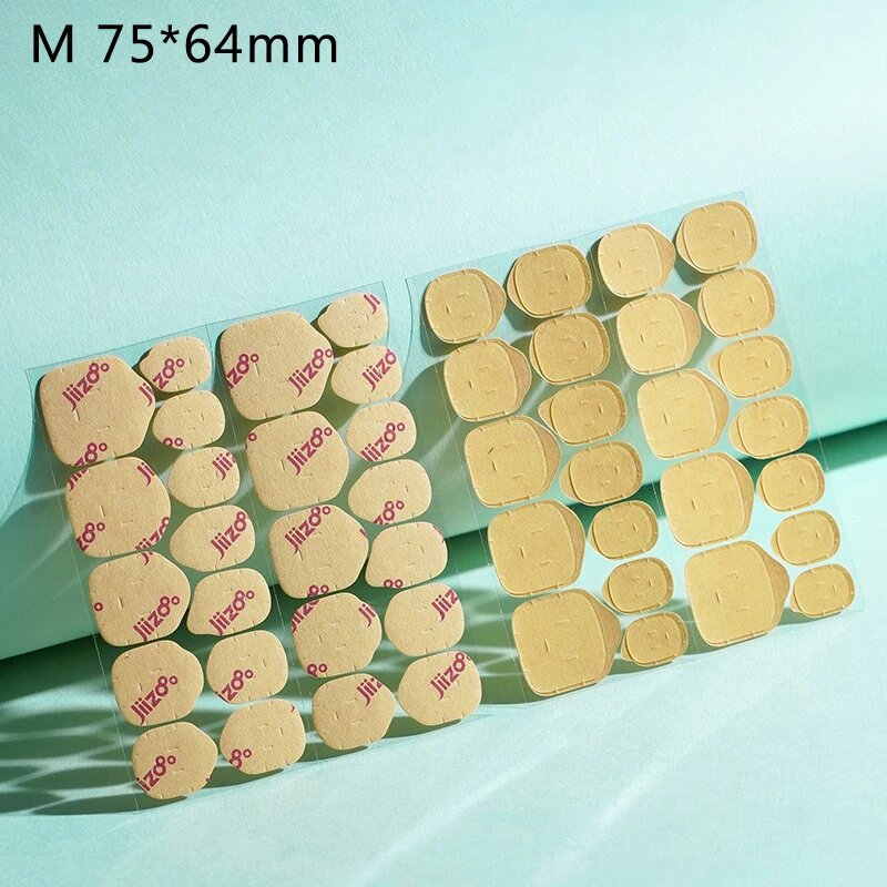 Двусторонний клей для ногтей, Yellow M, 240/300 шт