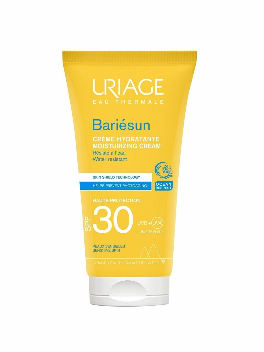 Урьяж Барьесан Крем солнцезащитный увлажняющий SPF30, Uriage Bariesun