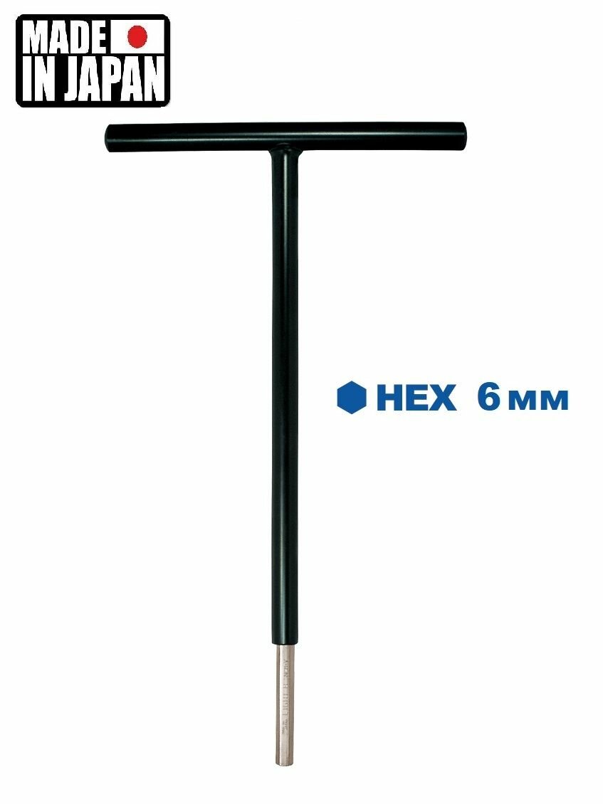 Сделано в Японии Т-образный шестигранный ключ ST-6 мм EIGHT-ex