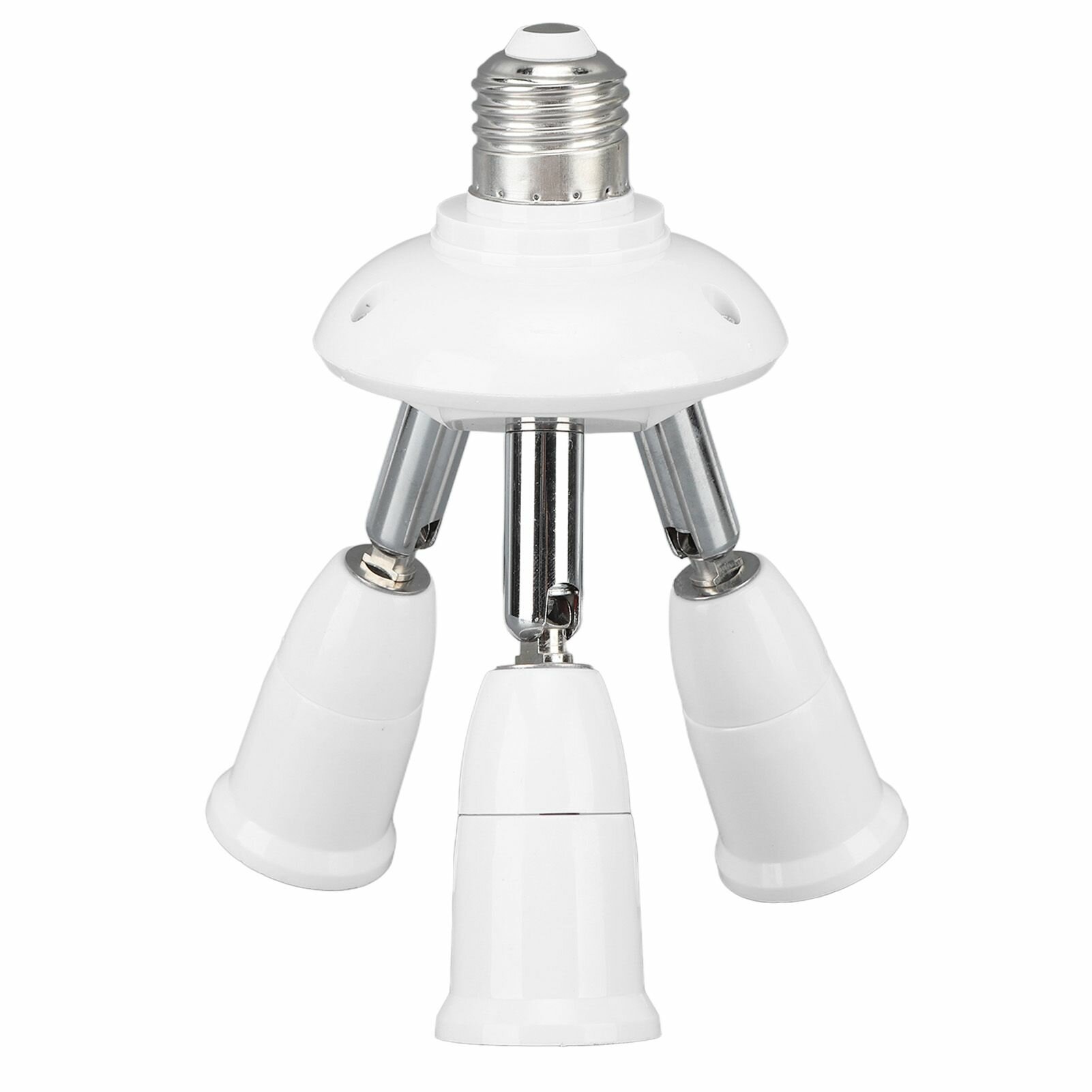 Адаптер-разветвитель для розетки E26 E27 Регулируемый на 360 градусов Гибкий на 180 градусов Адаптер-разветвитель для розетки 3 в 1 85 265 В