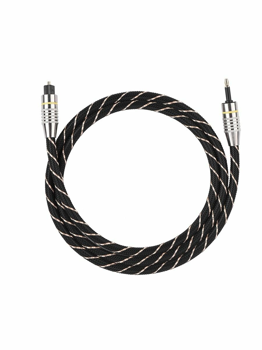 Позолоченный цифровой аудиокабель Toslink длиной 1 м с мини-разъемом 3,5 мм, разъем SPDIF, высококачественное позолоченное покрытие для точной передачи звука