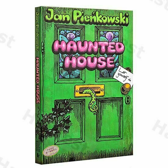 Дом с привидениями Трехмерная книга, оригинальная английская версия в твердом переплете