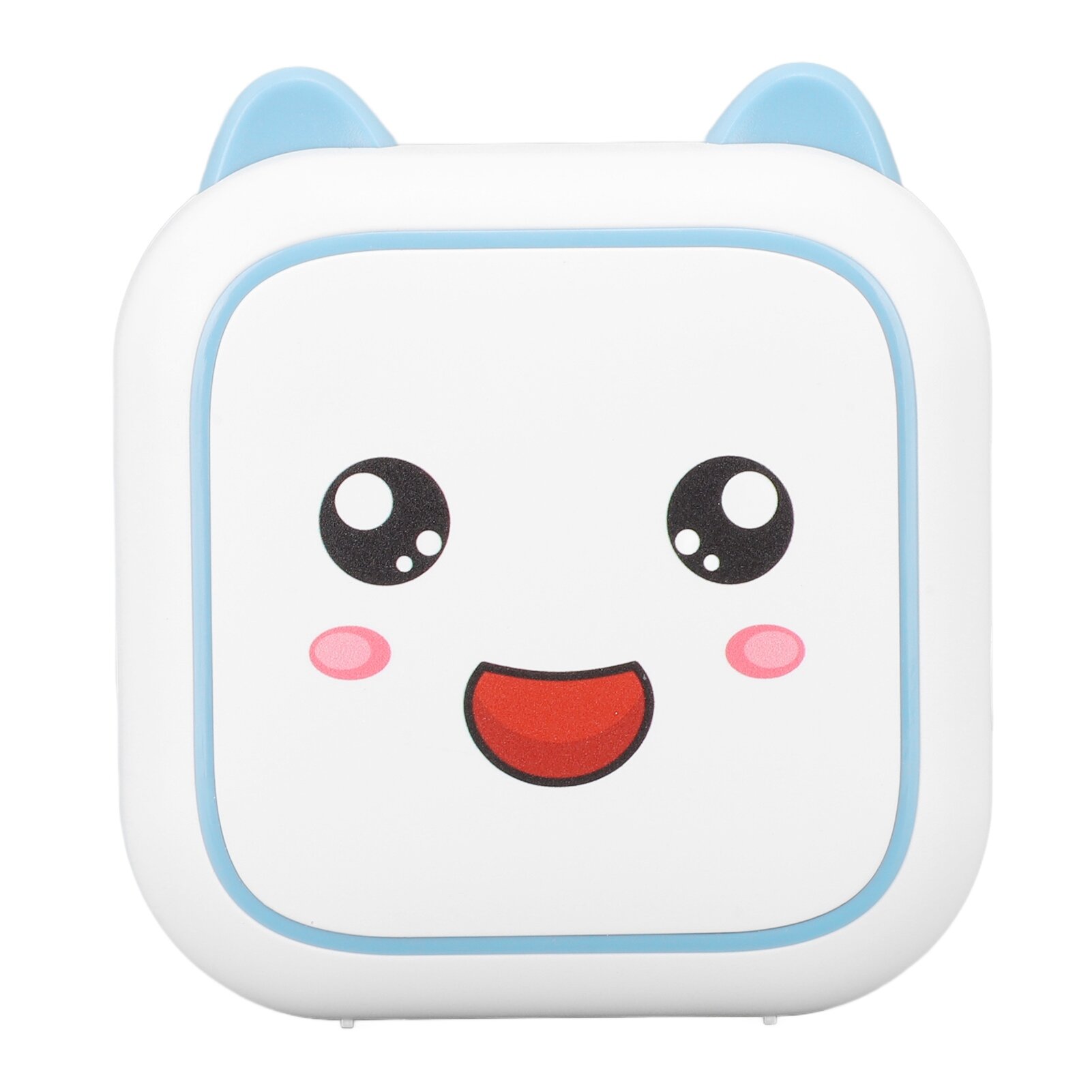 Мини-принтер без чернил, легкий и компактный, с аккумулятором 800 мАч, низким уровнем шума, синий