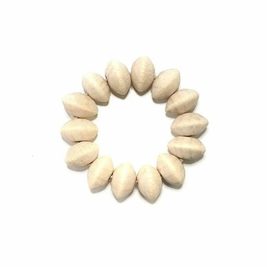 Деревянное кольцо для салфеток из бисера-набор из 1 штуки