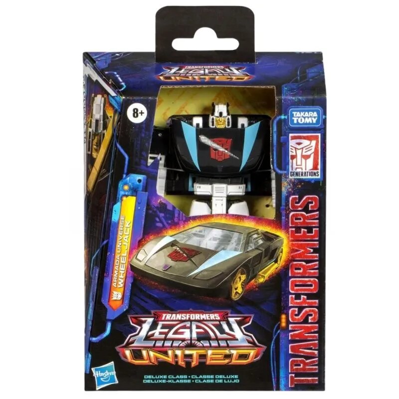 Трансформеры Игрушка Hasbro Transformers: Legacy United Deluxe Class Armada Universe Wheeljack 14cm G1035
