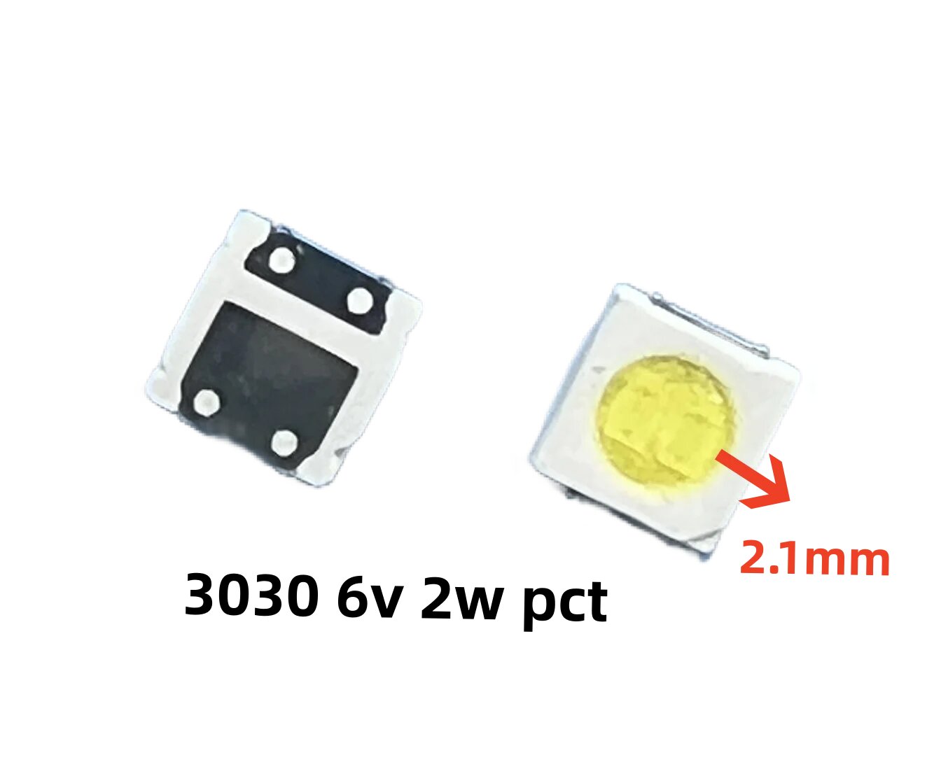 Лекстар JUFEI AOT светодиодная лента 3030 100шт 3030 2.1MM 6V pct