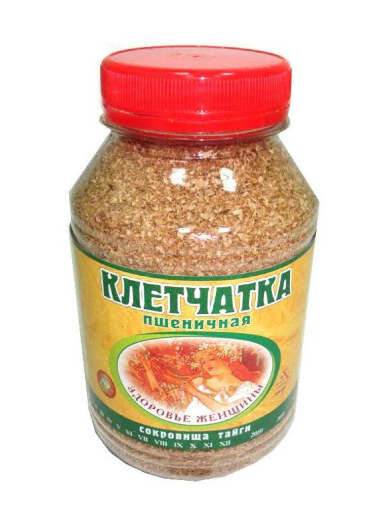 Зерновой продукт Золотые Злаки Сибири "Клетчатка пшеничная", Здоровье женщины, 180 г