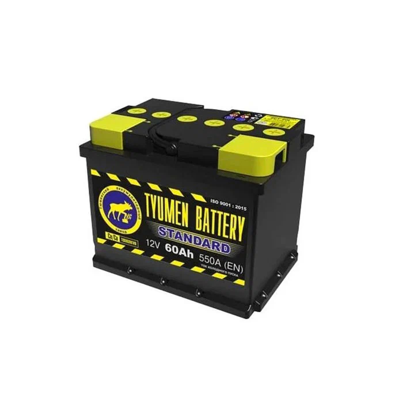 Аккумулятор TYUMEN BATTERY STANDARD 60 Ач 550А П/П TNS60.1