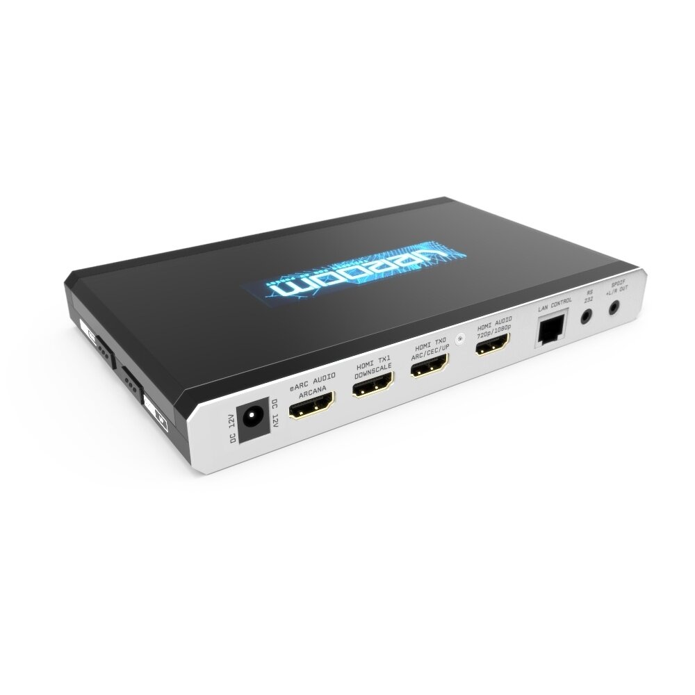 HDFURY VRROOM- Матричный коммутатор 4х4 HDMI 2.1, 8K60 с автопереключением, масштабированием и сквозной передачей VRR/FRL5