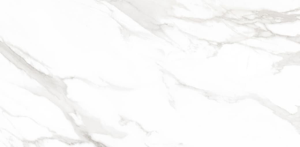 Плитка для пола керамогранит под мрамор Satin Statuario Mercury Staro 1200х600/9, упаковка 2 шт. / 1.44 кв. м