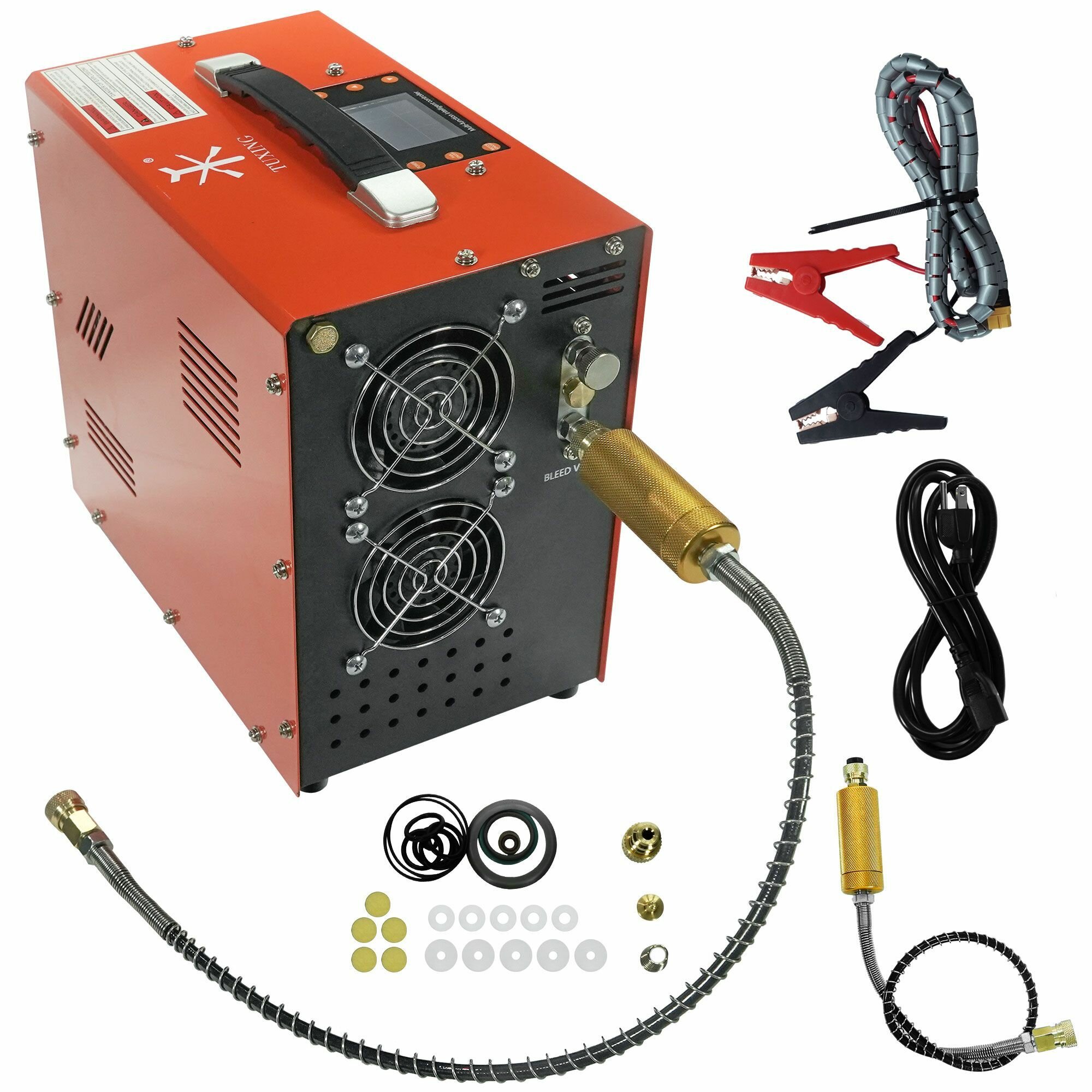 Компрессор Bысокого PCP 12V/220V 4500psi с автовыключением LCD