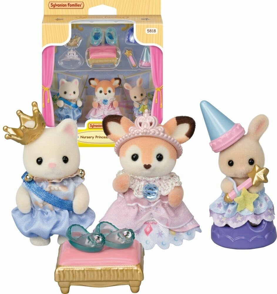 Игровой набор Sylvanian Families - Набор фигурок Маленькие принцессы - Сильвания Фэмили 5818