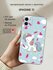 Чехол на Apple iPhone 11 / Айфон 11 с принтом "Сладкий единорожек"