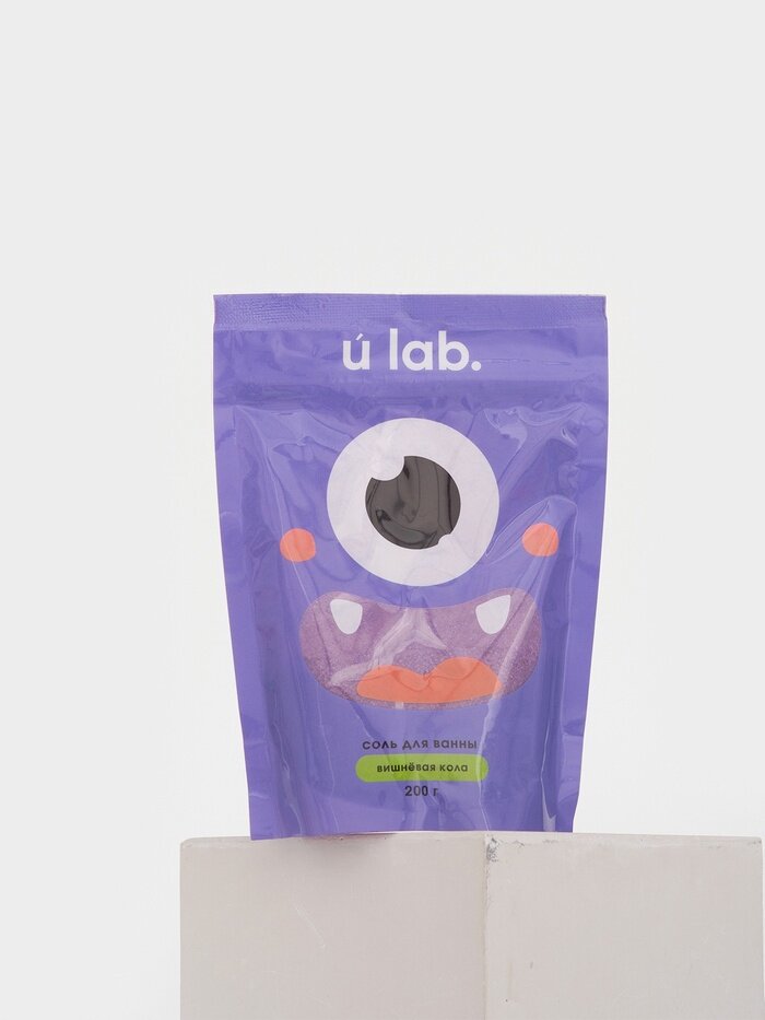 Соль для ванны "Монстрики", 200 г, аромат вишнёвая кола 10878702