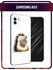 Чехол на Samsung Galaxy A03 / Самсунг Галакси А03 с принтом "Еж кофеман"