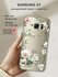 Чехол на Samsung Galaxy S7 / Самсунг Галакси С 7 с принтом "Beautiful white flow...