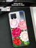 Чехол на Realme 8/8 Pro / Реалми 8/8 Про с принтом "Большие пионы", прозрачный
