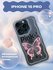Чехол на Apple iPhone 15 Pro / Айфон 15 Про с принтом "Pink"