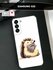 Чехол на Samsung Galaxy S22 / Самсунг Галакси S22 с принтом "Еж кофеман"
