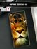 Чехол на Infinix Zero 40 4G / Инфиникс Зеро 40 4G с принтом "Лев арт 8"