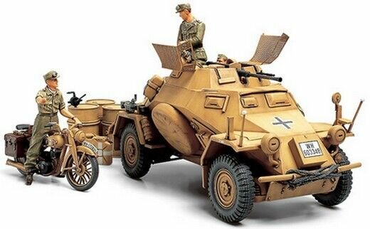 Tamiya 35286 1/35 Немецкая Sd.Kfz 222 Leichter Panzersp hwagen w/PE Parts Модель сборки бронетранспортеров