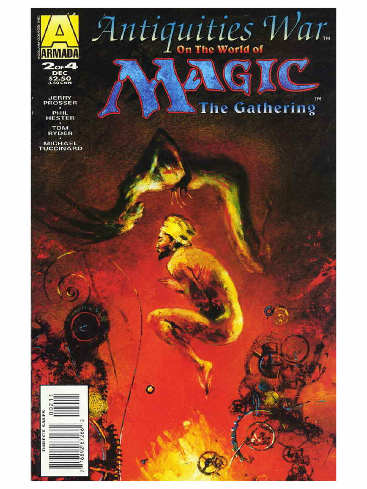 Комикс MTG Armada Comics Antiquities War #2, 1995 г, на английском