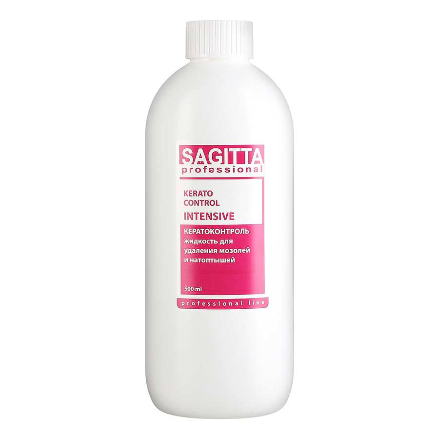 Sagitta, Жидкость для удаления мозолей и натоптышей Intensive, 500 мл