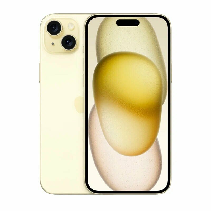 Смартфон Apple iPhone 15 256 ГБ, Yellow