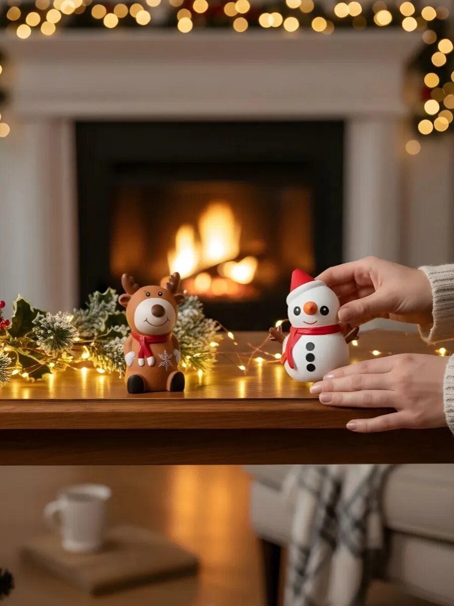 Набор С Новым годом фигурки-пищалки