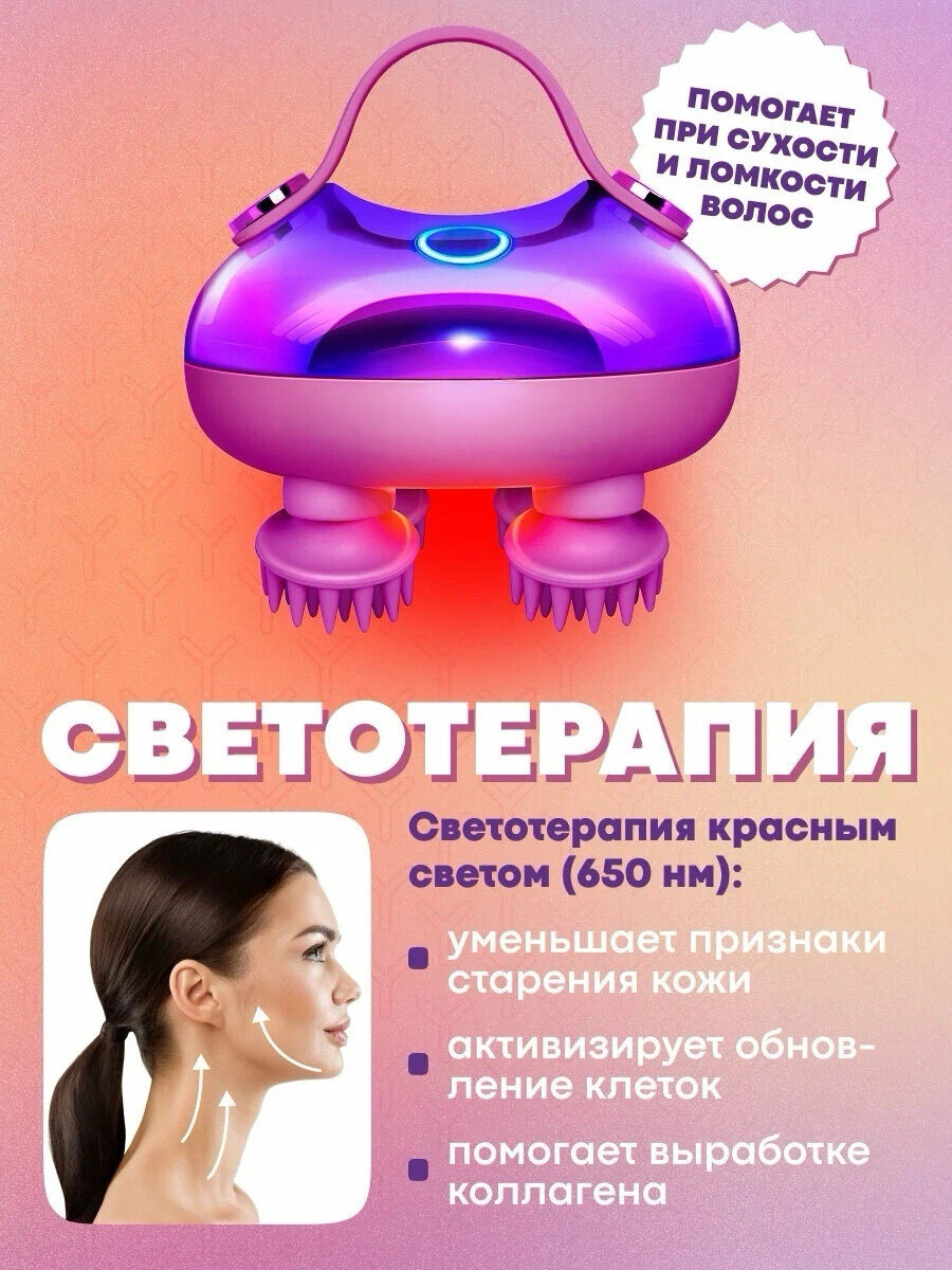 Акупунктурный массажер для головы и тела LENOVO Magic Head