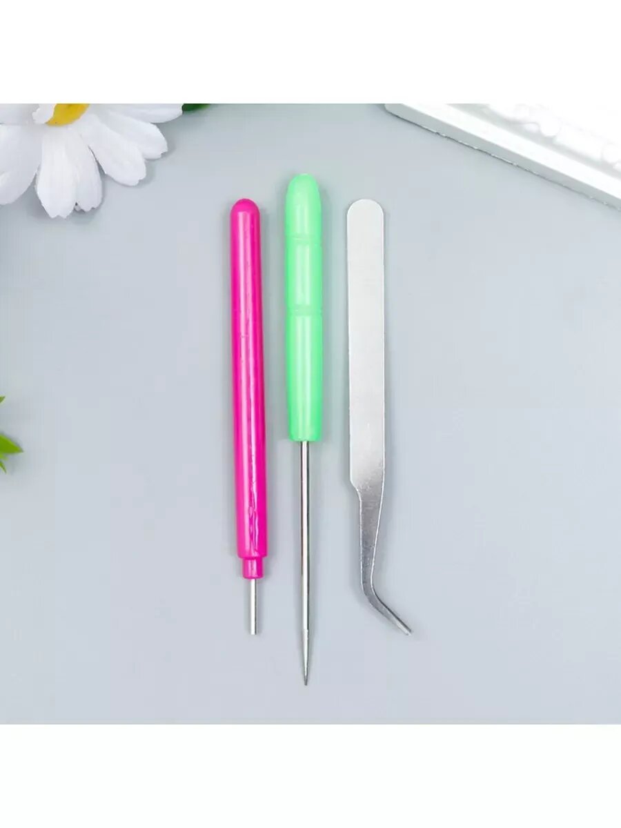 Набор инструментов для квиллинга 3 предмета