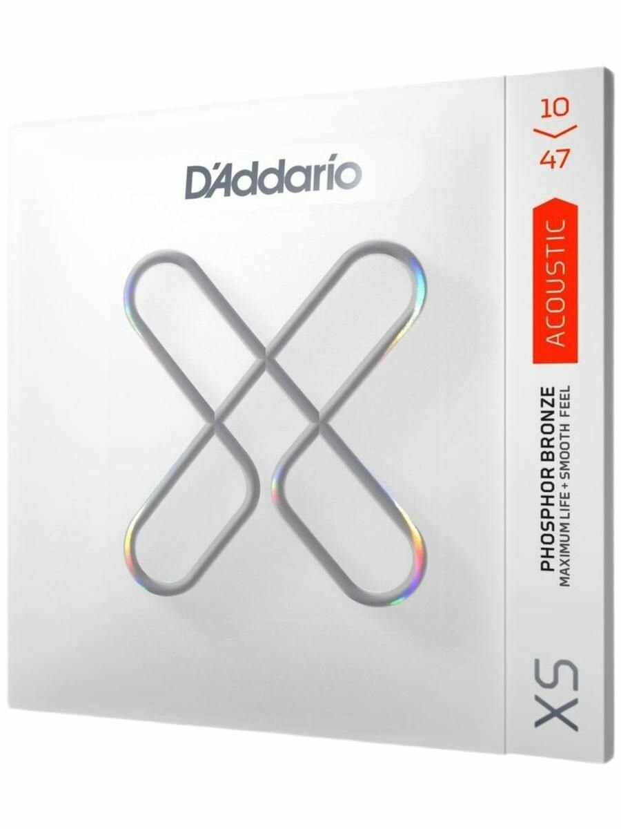 Струны для акустической гитары D'ADDARIO XSAPB1047