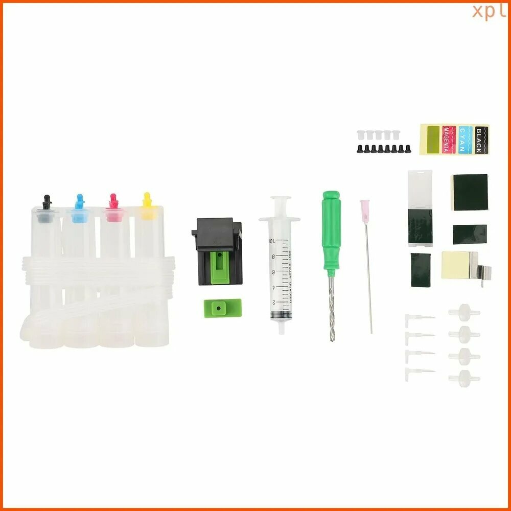 Самый популярный в 2025 годуСистема непрерывной подачи чернил для струйных принтеров, универсальный цветной СНПЧ, комплект самостоятельной сборки, сменный картридж аксе