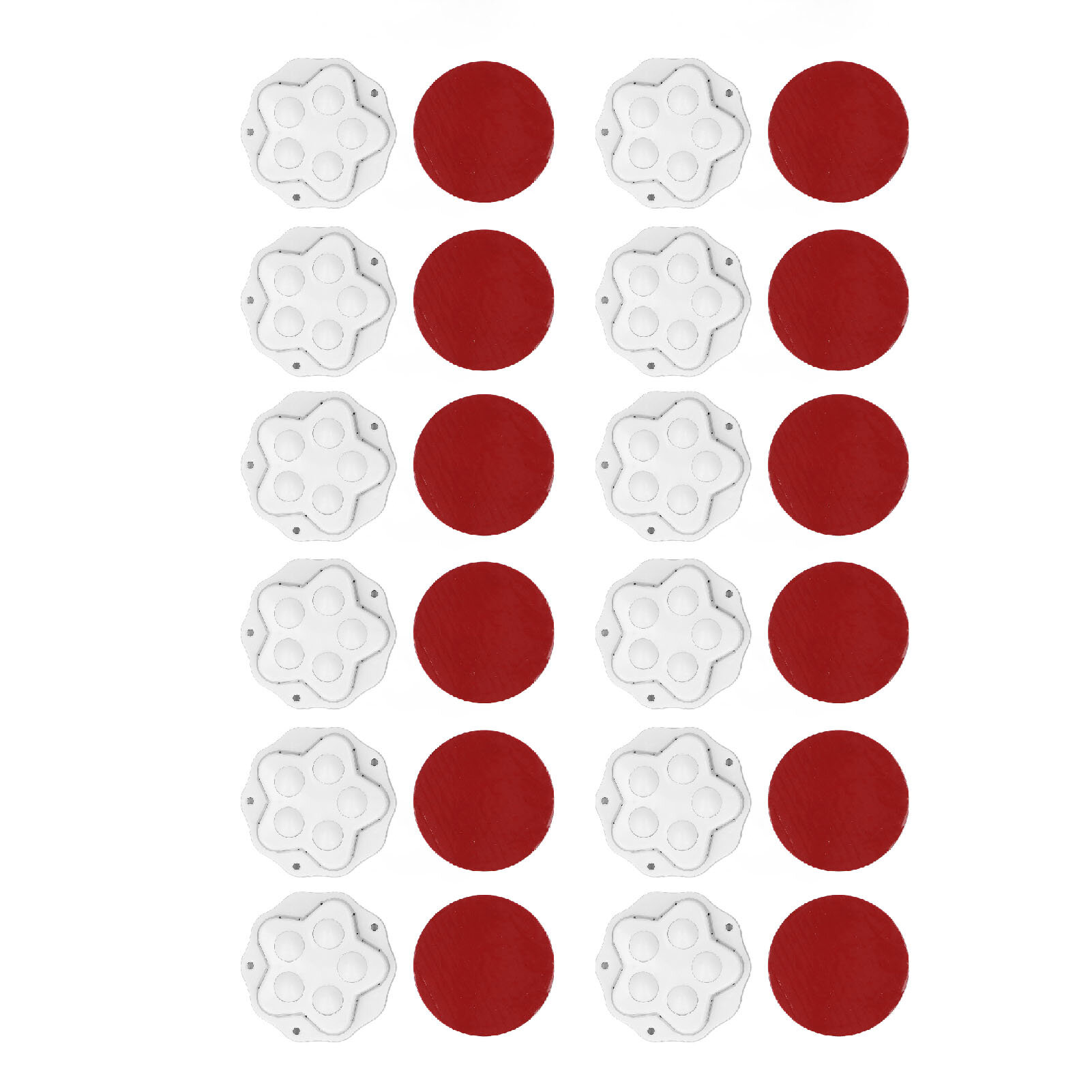 12шт -вращающийся колесный колесо.