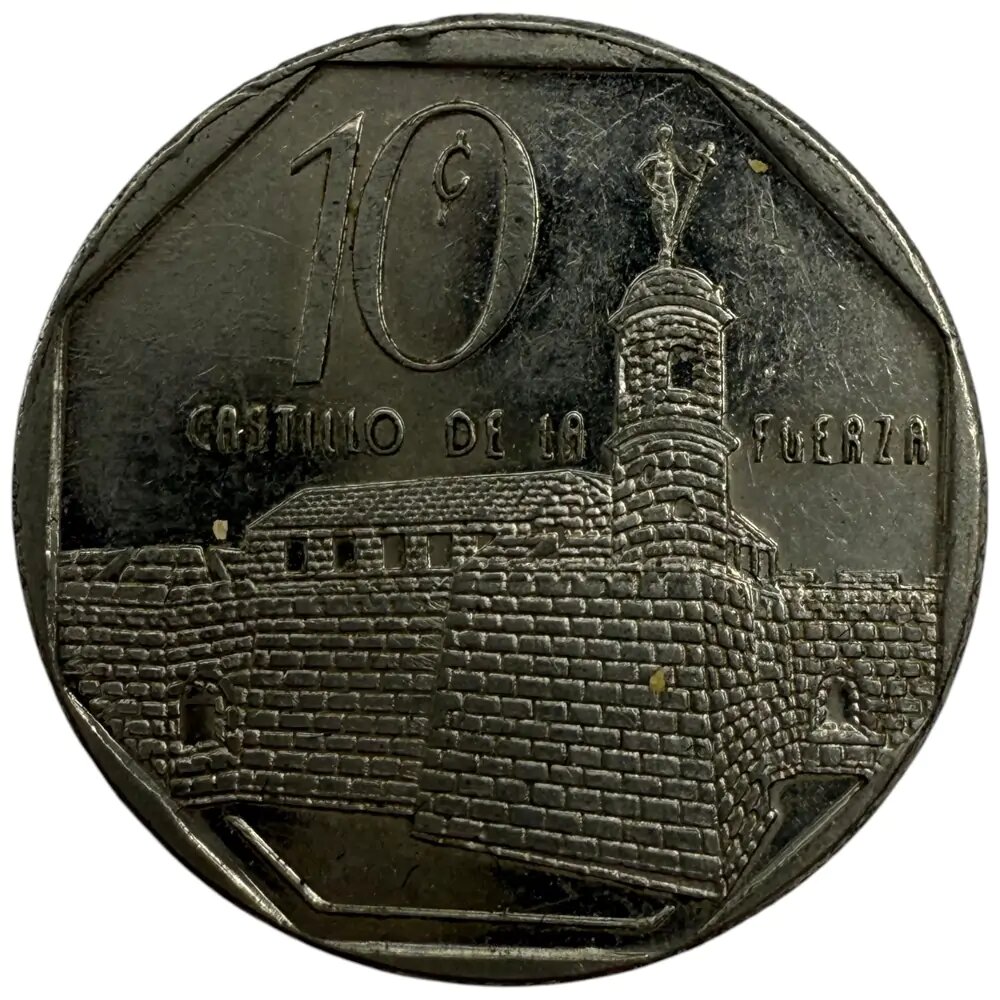 Куба 10 сентаво 2000 г.