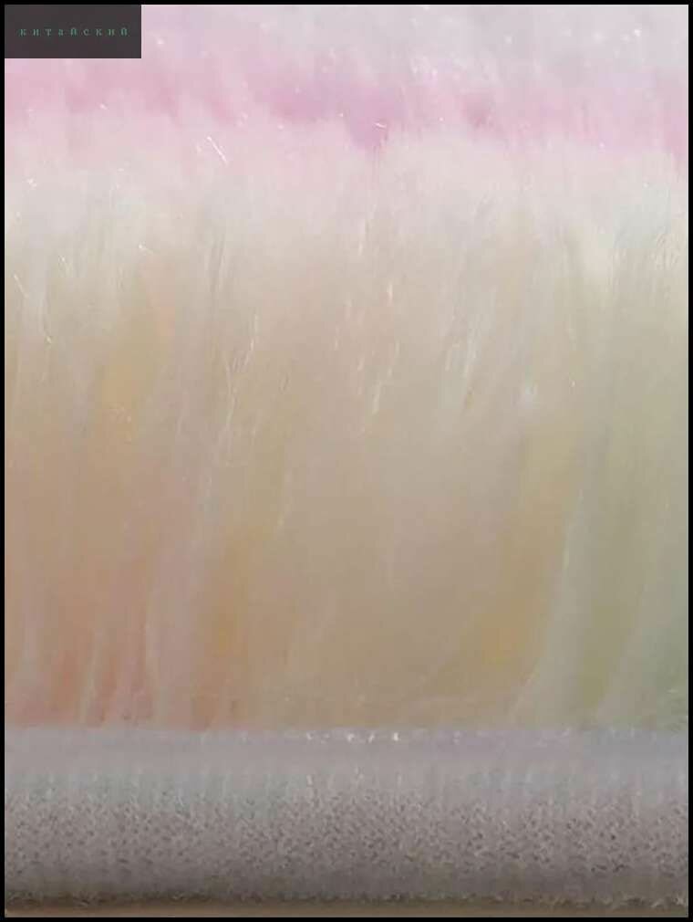 Плюшевый светло-серый ковер Tie Dye 140x200 см для гостиной, спальни, детской комнаты, нескользящий пушистый коврик