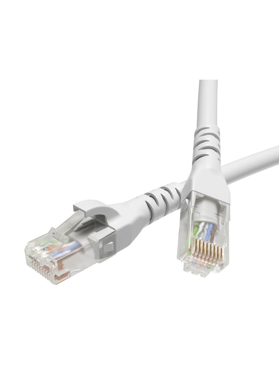 Кабель патч-корд DKC RN6UU4505WH UTP, медь, 6 категория, 0.5 м, LSZH