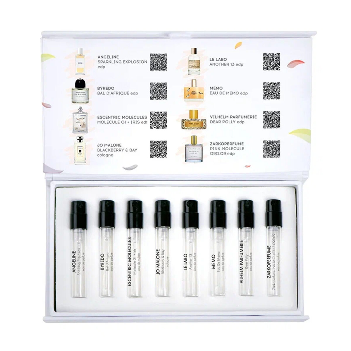 Набор Aroma Box #56, офисная парфюмерия, 8 флакончиков по 1.5мл