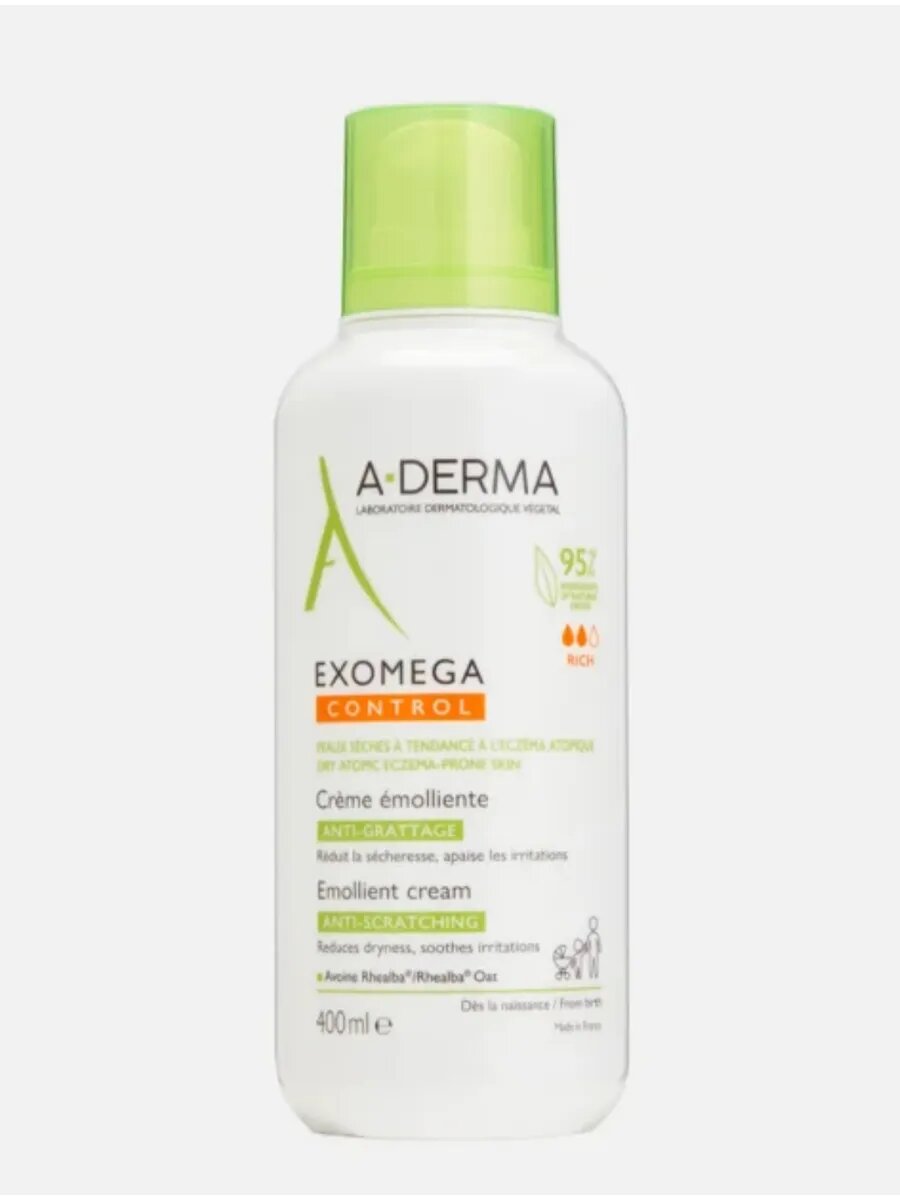 Смягчающий крем для лица и тела A-DERMA exomega control