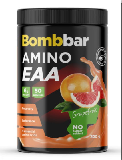 Аминокислоты EAA Bombbar 300 гр Розовый грейпфрут