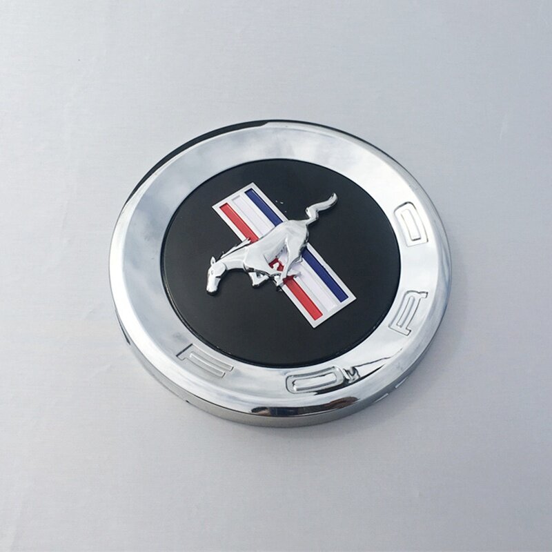 Эмблема газовая с хром логотипом задняя мустанг кап форд значок крышка юбилей 5.9 дюймов мустанг