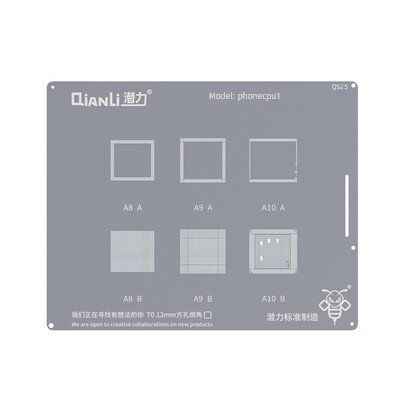 Паяльная сетка CPU A8-A10, точная деталь замены для ремонта устройств Apple