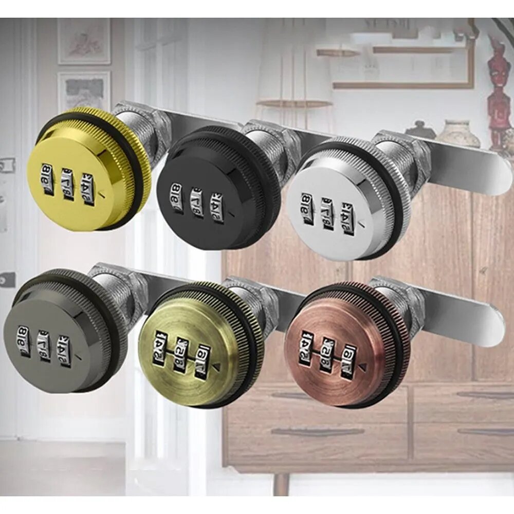 OZ-GBGR-3 цифровых кодовых замка для почтовой почты, новый сплав, цинковый шкафчик, 30 мм