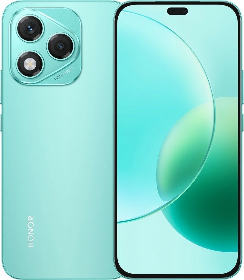 6.7" Смартфон Honor 400 Lite 8/256Gb, ABR-NX1, NFC, AMOLED, 120Гц, 5230мAч, зеленый