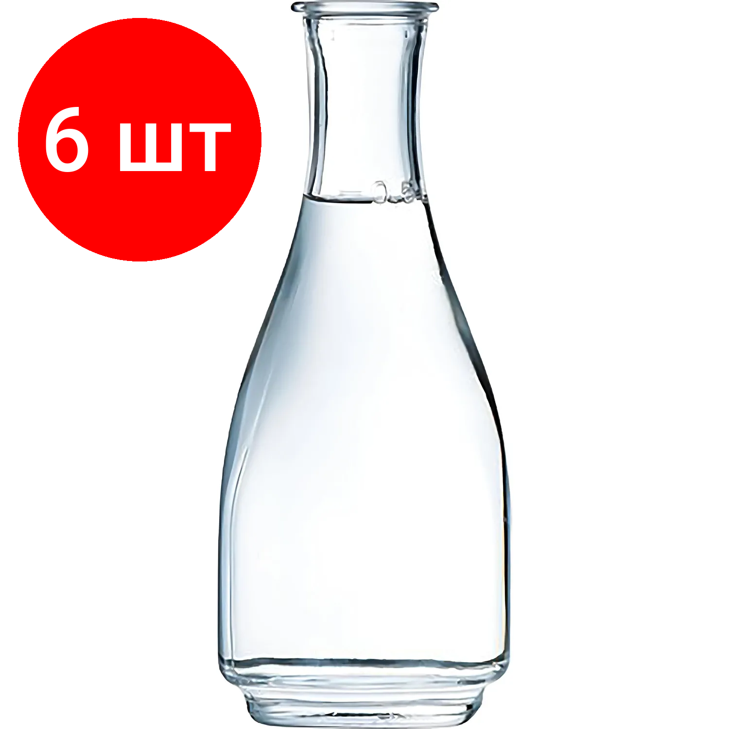 Комплект 6 штук, Графин 0.5л. h=199 мм. Carre (06997), 4898