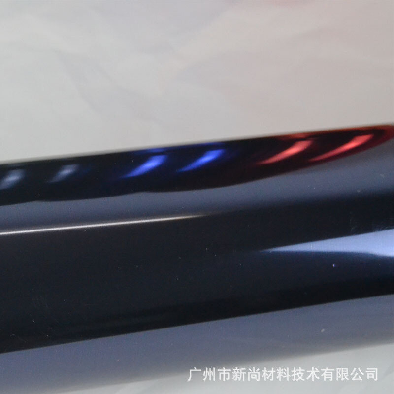 ТПУ мягкая металлическая голографическая пленка с лазерной гравировкой, радужная, для термопереноса на одежду, мягкая металлическая пленка для нанесения надписей.