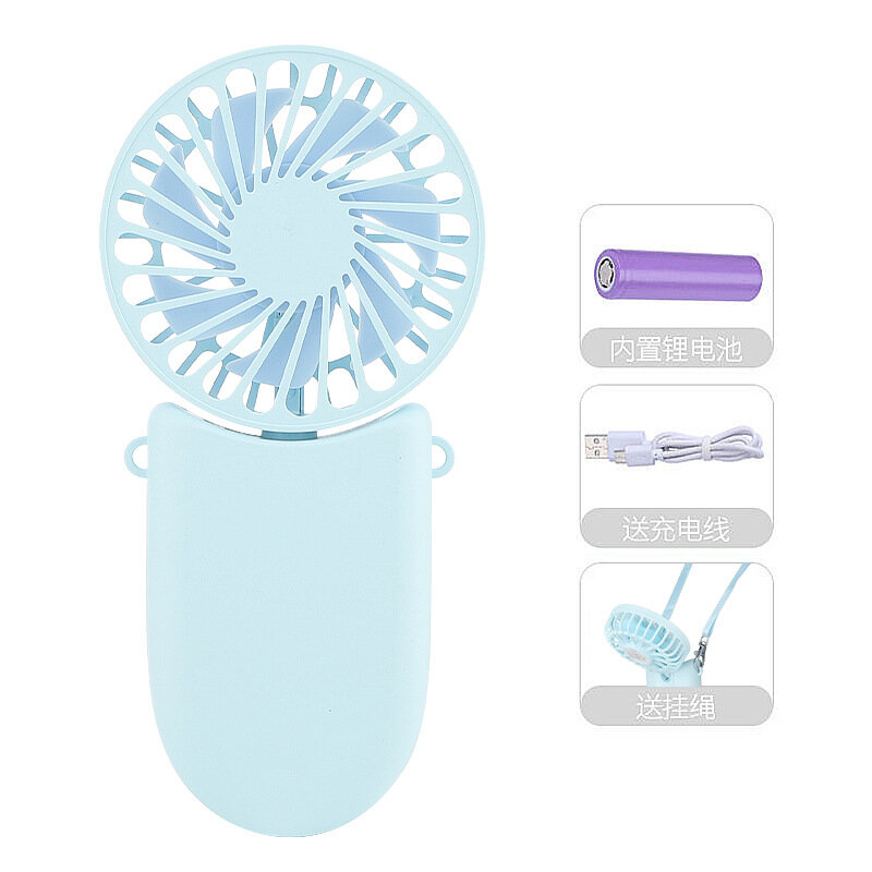 Производитель мини-портативного складного вентилятора Private Model F3, ручной оптовый подарок, портативный USB-вентилятор для шеи