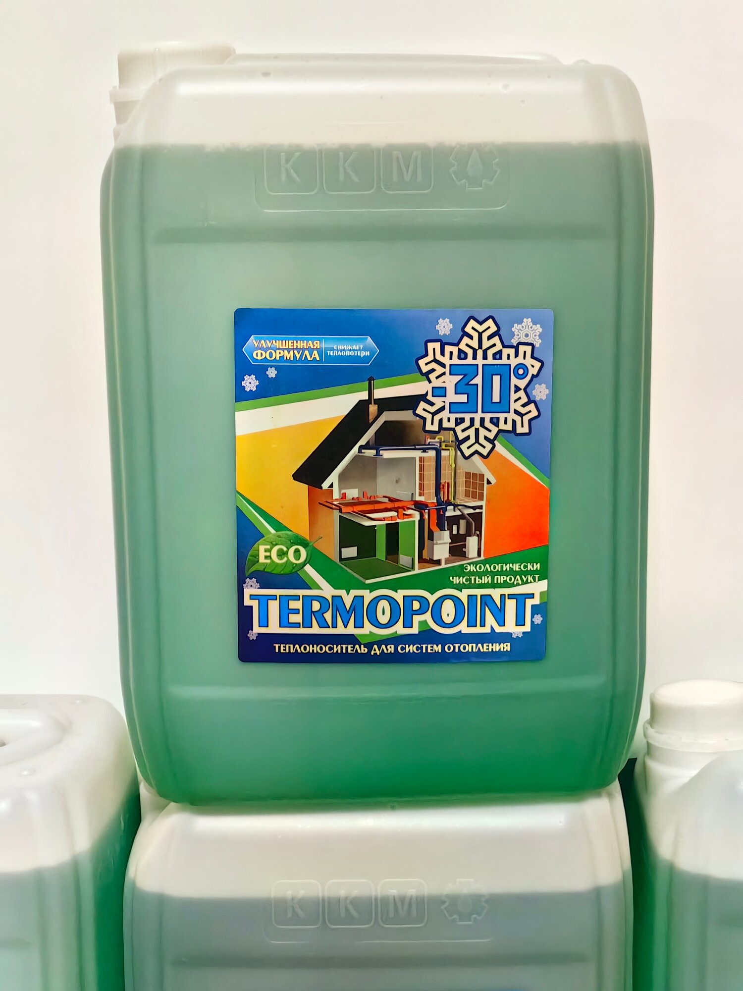 Теплоноситель Termopoint ЭКО-30, пропиленгликоль, для систем отопления, 20кг